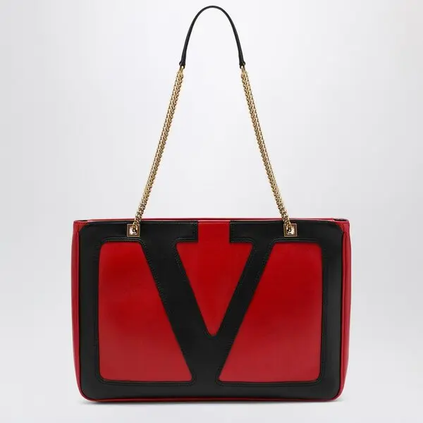 Valentino Garavani Medium Viva Superstar Bag /black - Red