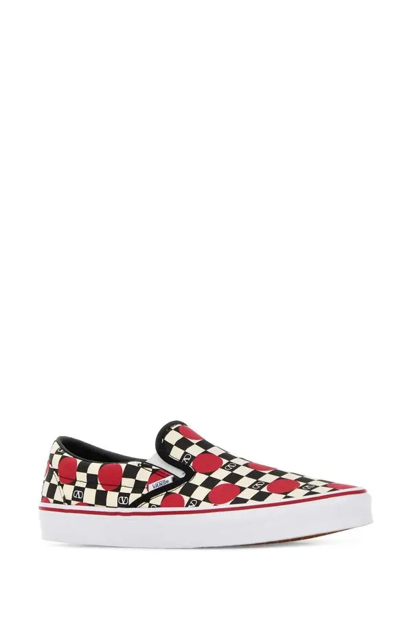 Valentino Garavani Printed Canvas X Vans Classic Slip-on Slip-ons