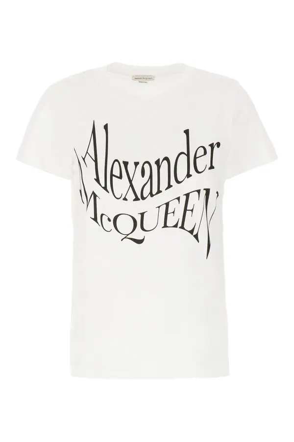 Alexander McQueen Logo Print T-shirt - Multicolor