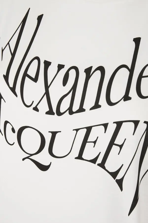 Alexander McQueen Logo Print T-shirt - Multicolor
