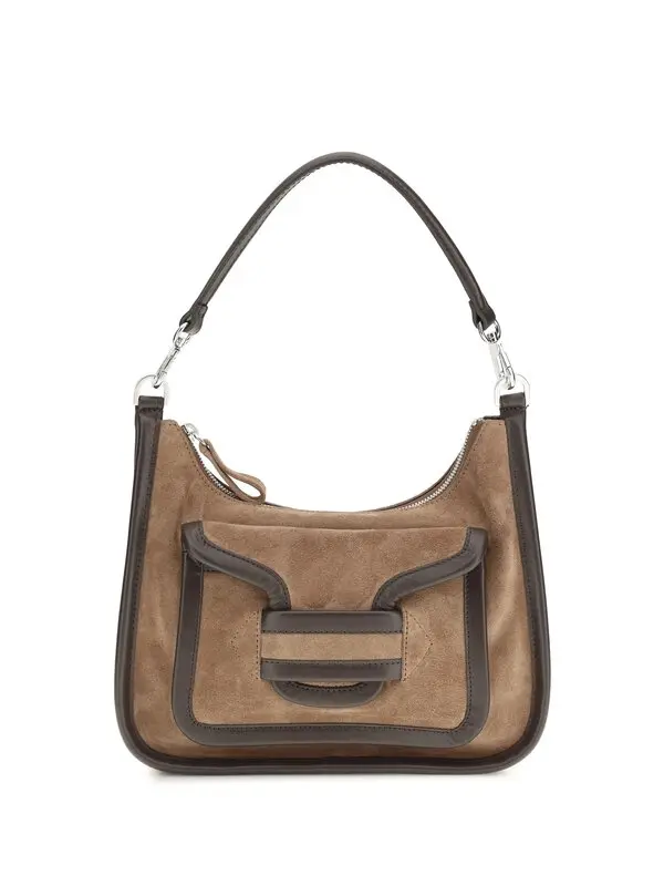 Pierre Hardy Alpha Day Miss Leather Shoulder Bag - Brown