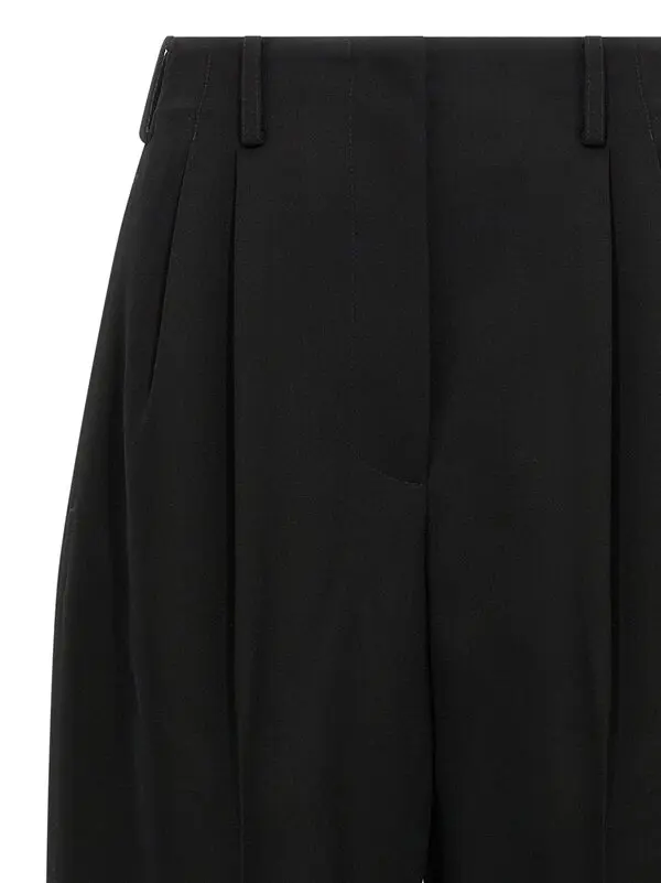 Givenchy Wide Leg Wool Trousers