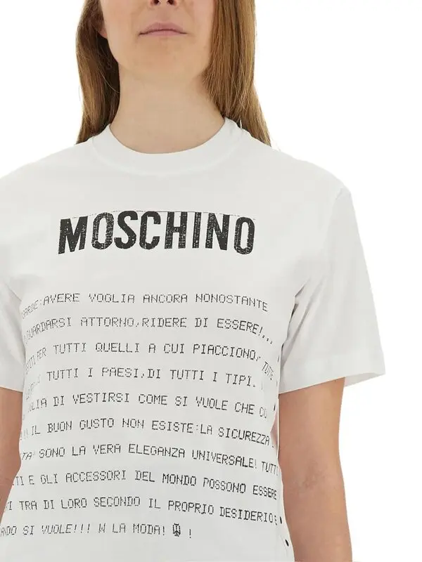 Moschino T-shirt With Print
