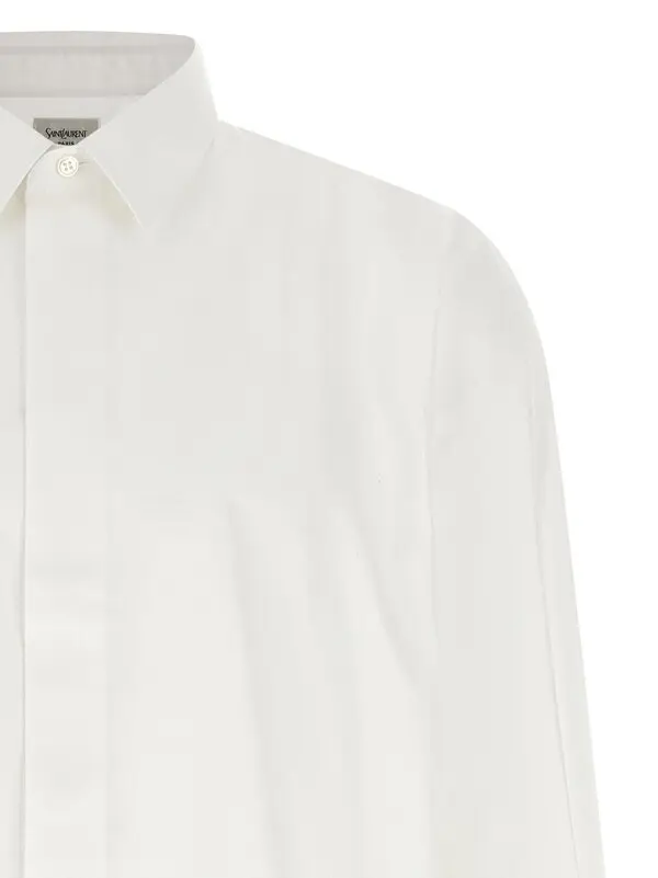 Saint Laurent Cassandre' Shirt - White