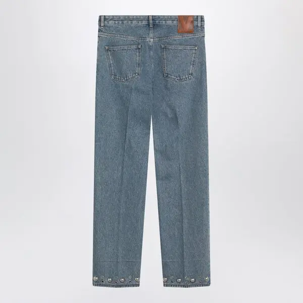 Valentino Garavani Medium Jeans With Cabochons