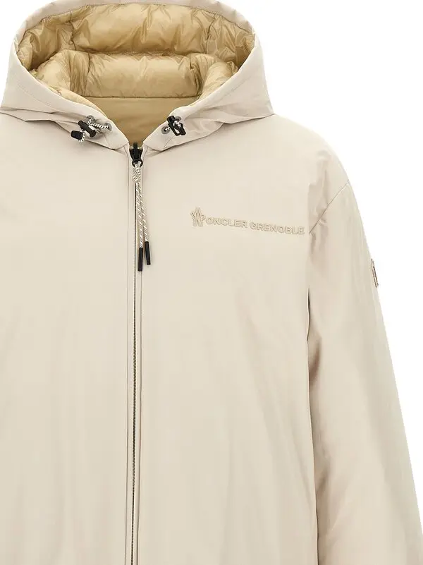 Moncler Berguns Down Jacket - Cream