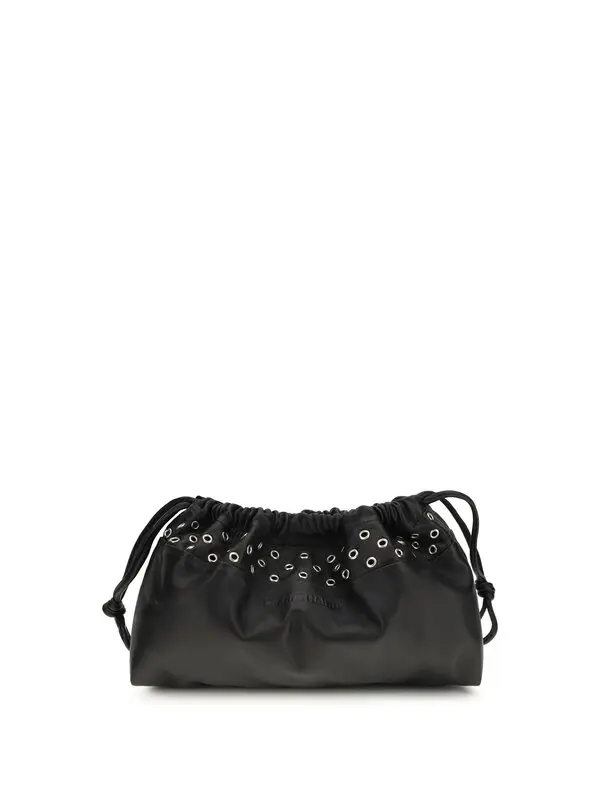 Pierre Hardy Double Clutch With Eyelets - Black