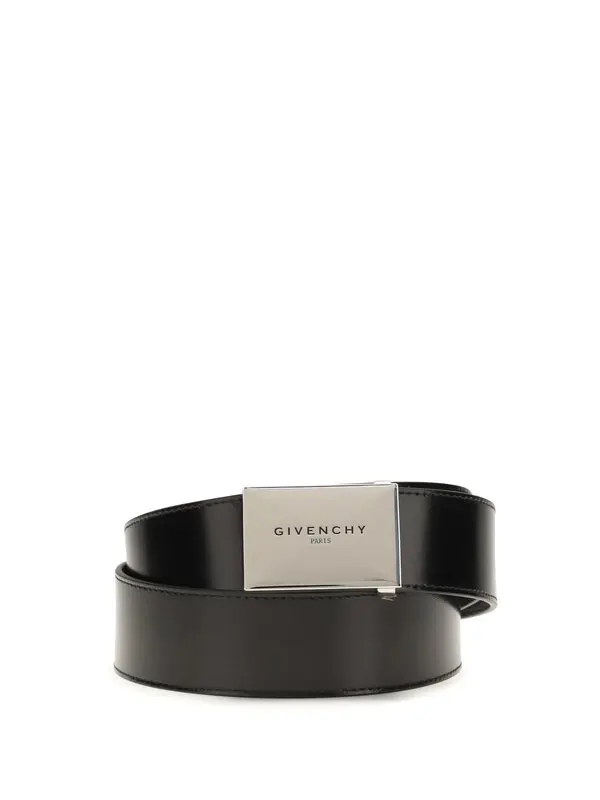 Givenchy Reversible Leather Belt - Black