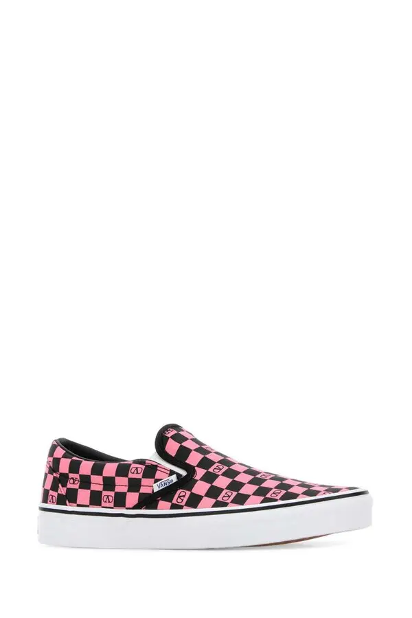 Valentino Garavani Printed Canvas X Vans Classic Slip-on Sneakers - Multicolor