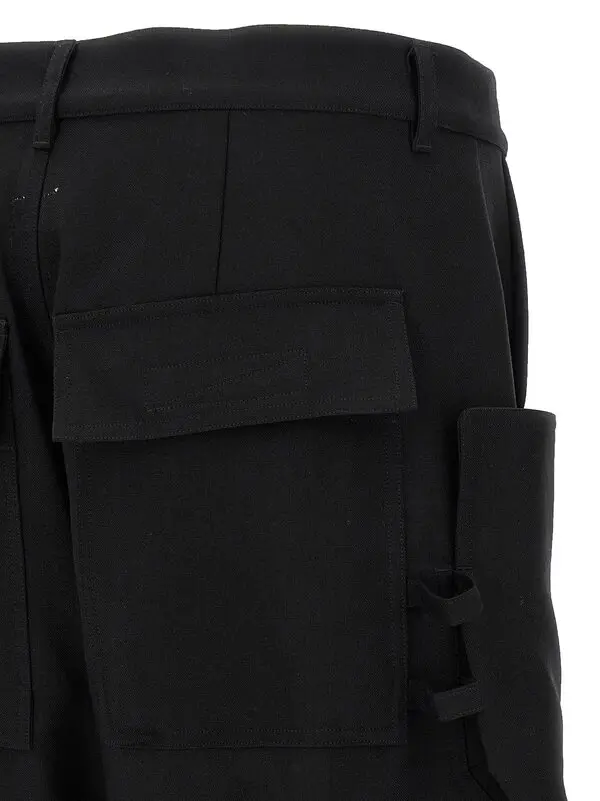Rick Owens Stefan Cargo' Pants - Black