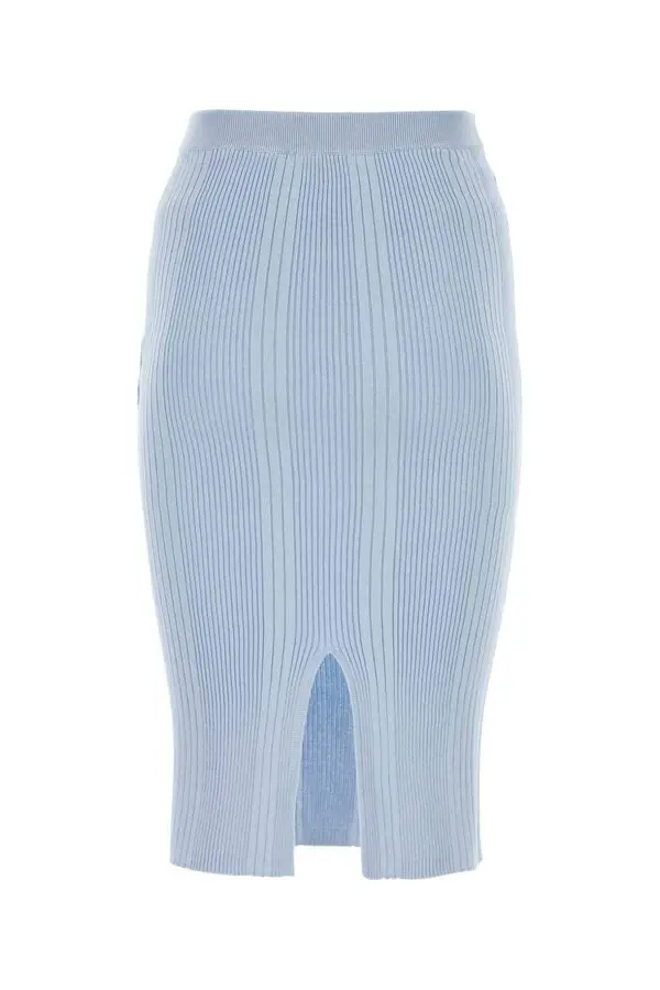Bottega Veneta Cotton Skirt - Blue