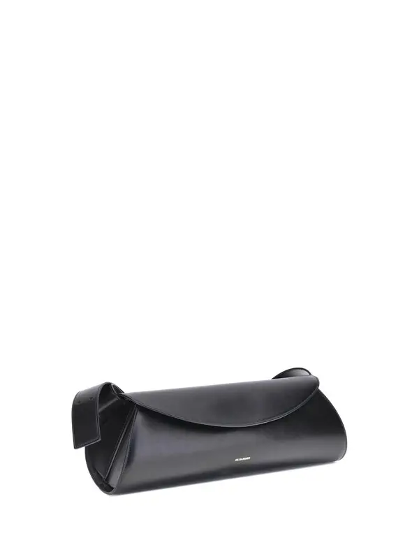 JIL SANDER Large Cannolo Shoulder Bag