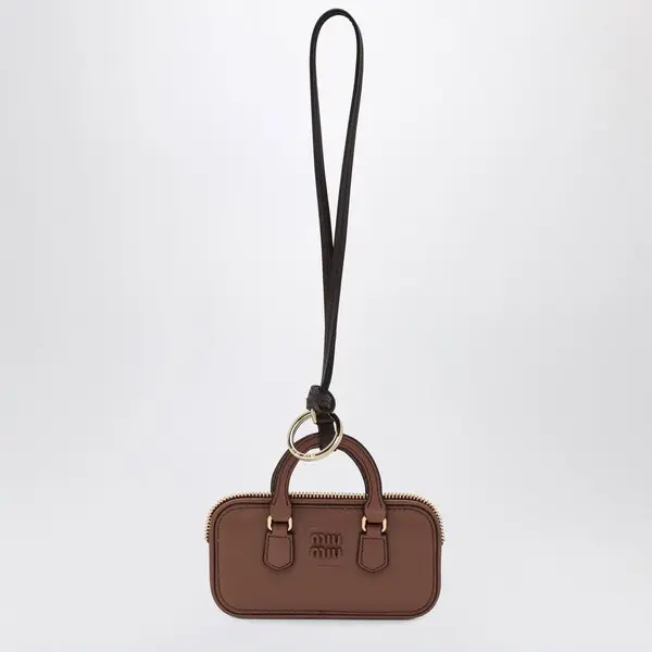 Miu Miu Arcadie Leather Trick - Brown