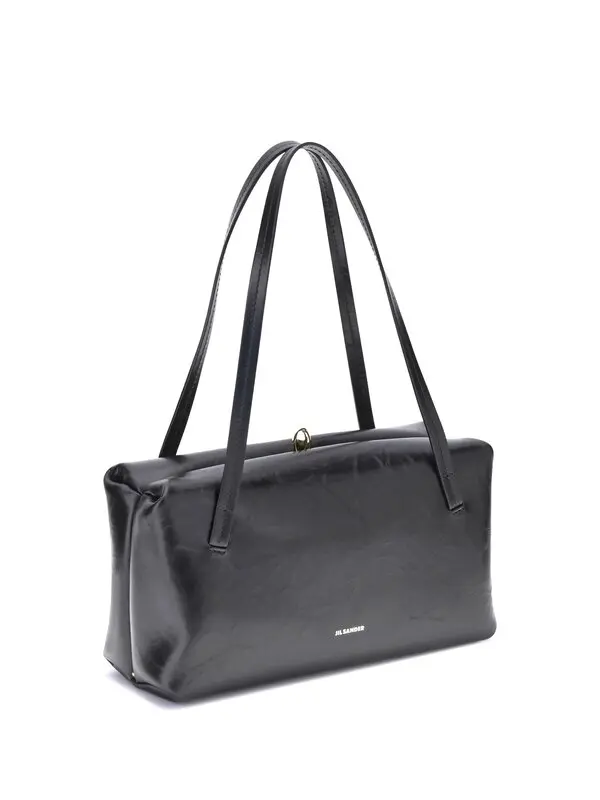 JIL SANDER Small Goji Pillow Shoulder Bag - Black