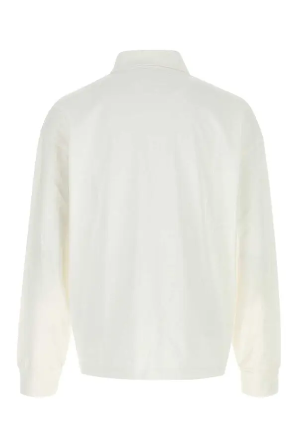 A.p.c. Cotton Oversize Alexis Polo Shirt - White