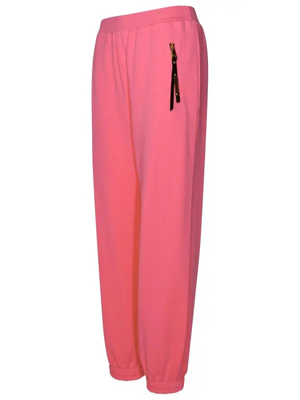 Moschino Fuchsia Cotton Pants