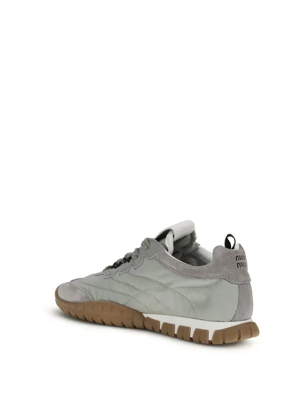 Miu Miu Tyre Sneakers - Gray
