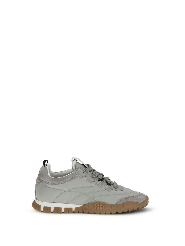 Miu Miu Tyre Sneakers - Gray