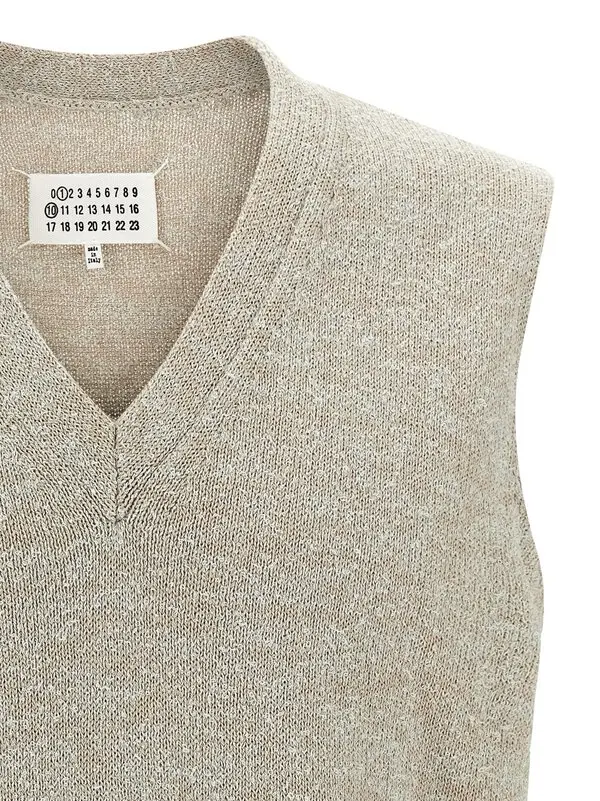 MAISON MARGIELA Bouclé Knit Vest