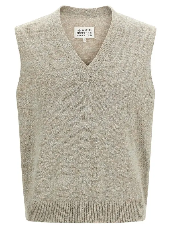 MAISON MARGIELA Bouclé Knit Vest