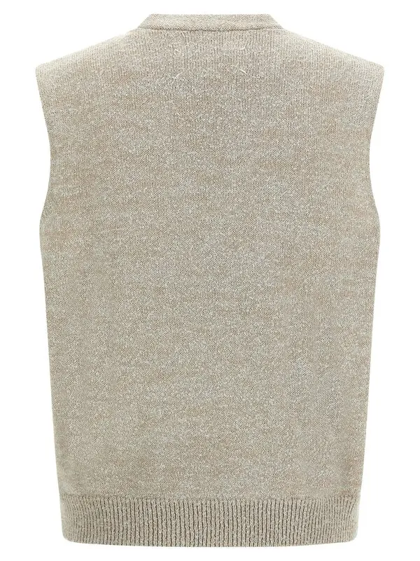 MAISON MARGIELA Bouclé Knit Vest