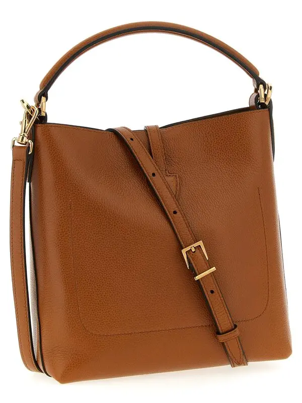 TOD'S T Timeless' Mini Bucket Bag - Brown