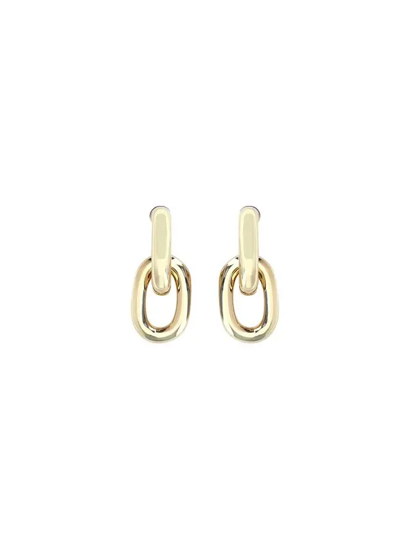 Rabanne Double Xl Link Earrings