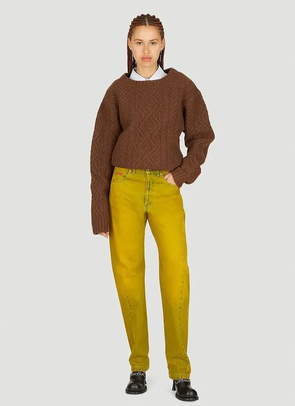 Martine Rose Twist Seam Jeans