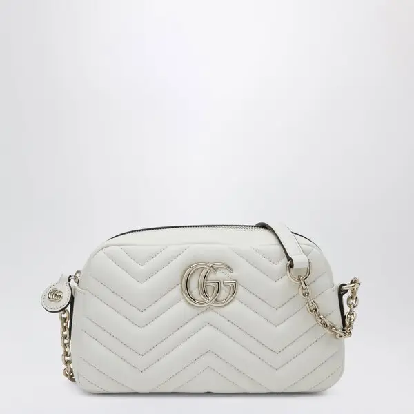 Gucci Gg Marmont Small Camera Bag - White