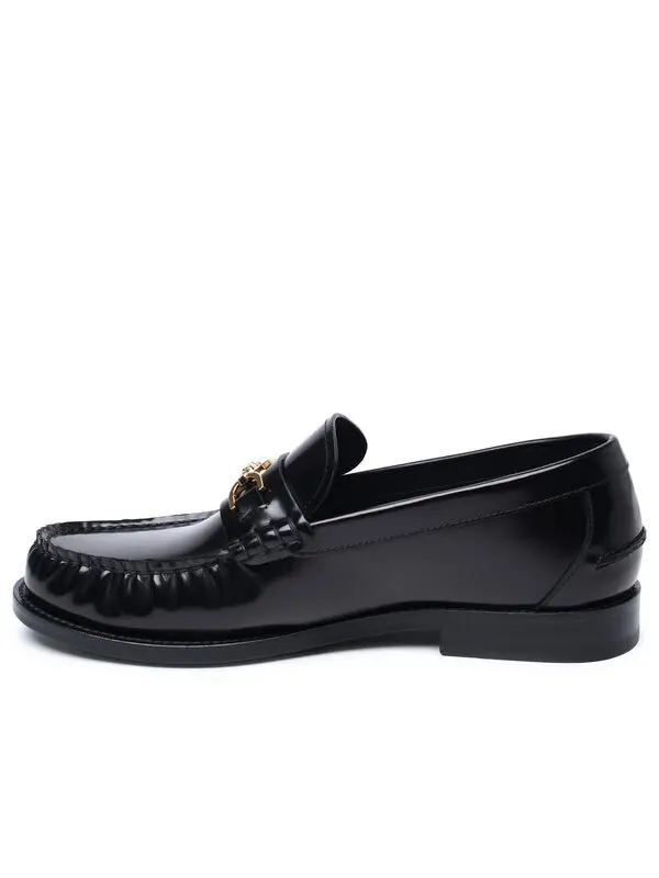Versace Leather Loafers