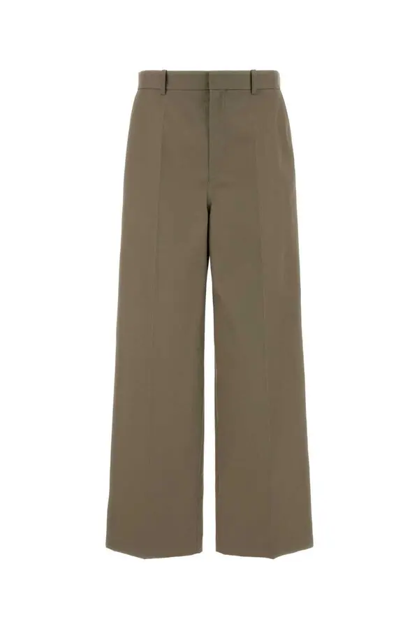 Balenciaga Khaki Twill Chino Pant - Green