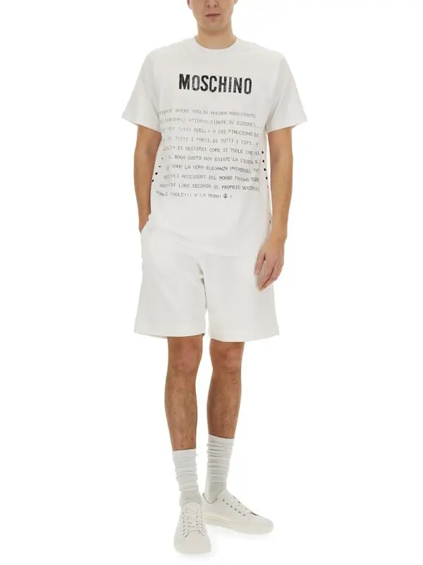 Moschino Message Print T-shirt