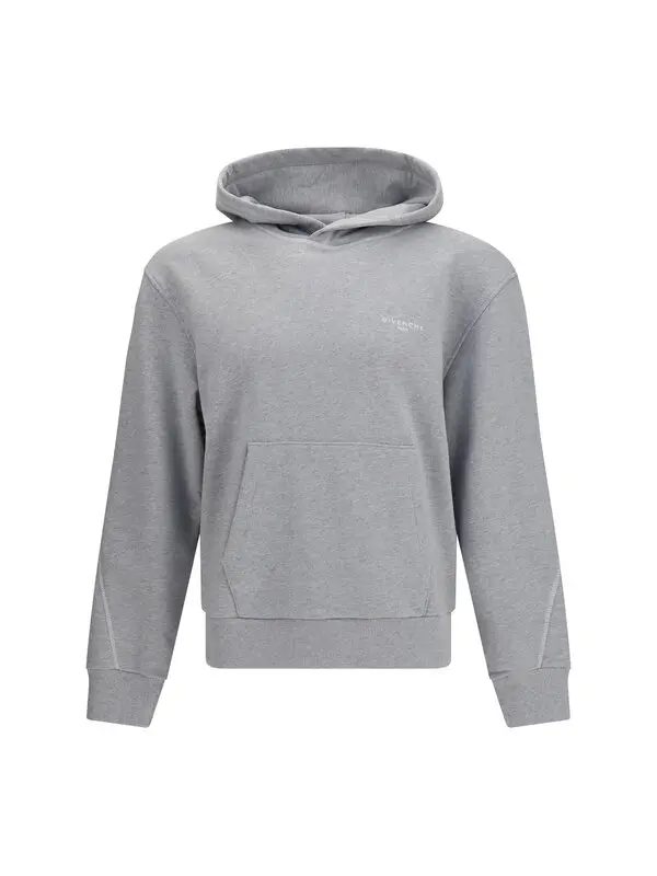 Givenchy Cotton Hoddie - Gray