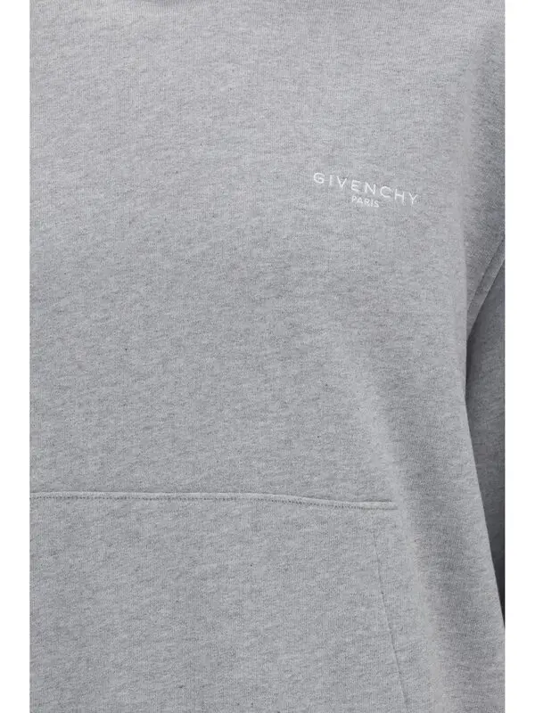 Givenchy Cotton Hoddie - Gray