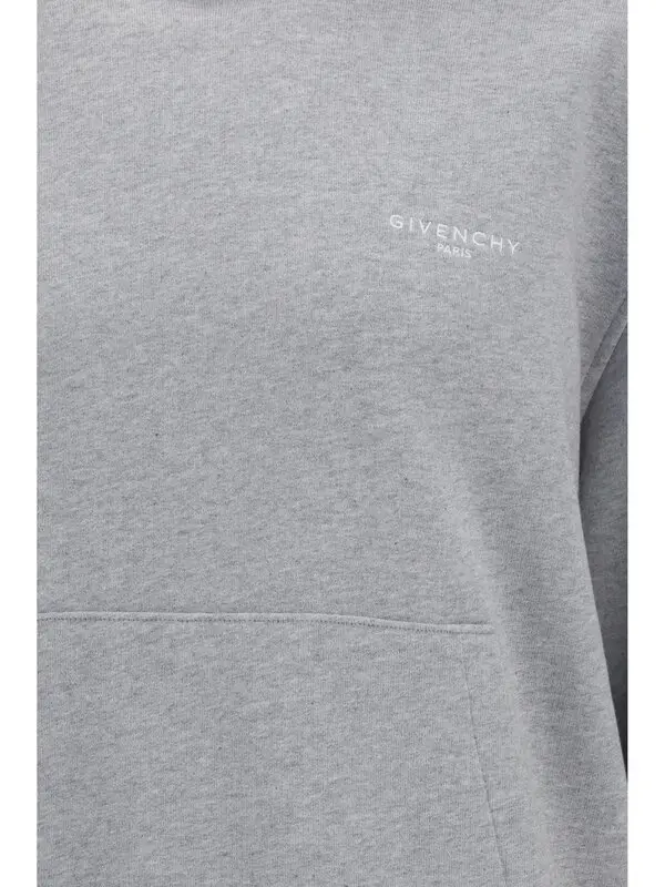 Givenchy Cotton Hoodie - Gray