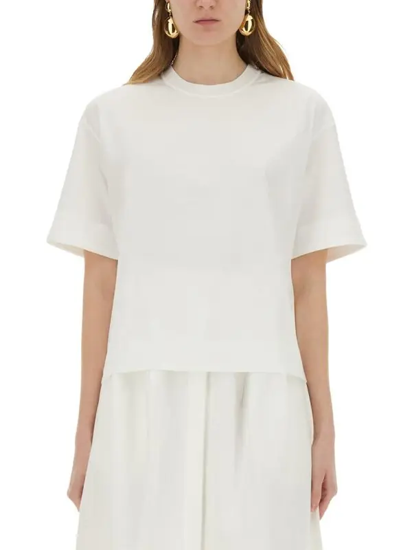 Max Mara Estella Cotton T-shirt - White