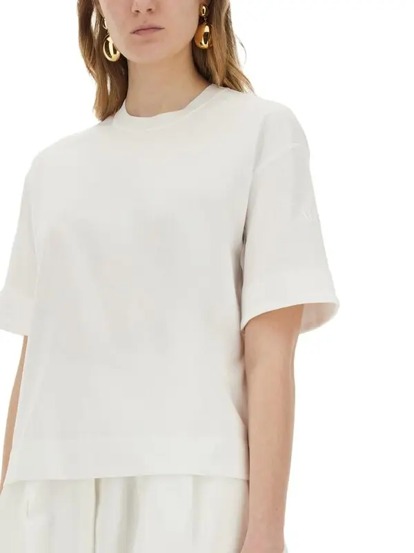 Max Mara Estella Cotton T-shirt - White