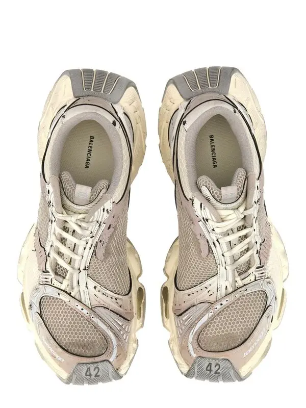 Balenciaga Stapler Sneaker - Cream