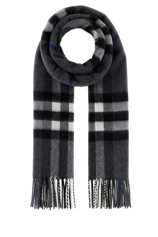 Burberry Embroidered Cashmere Scarf - Multicolor
