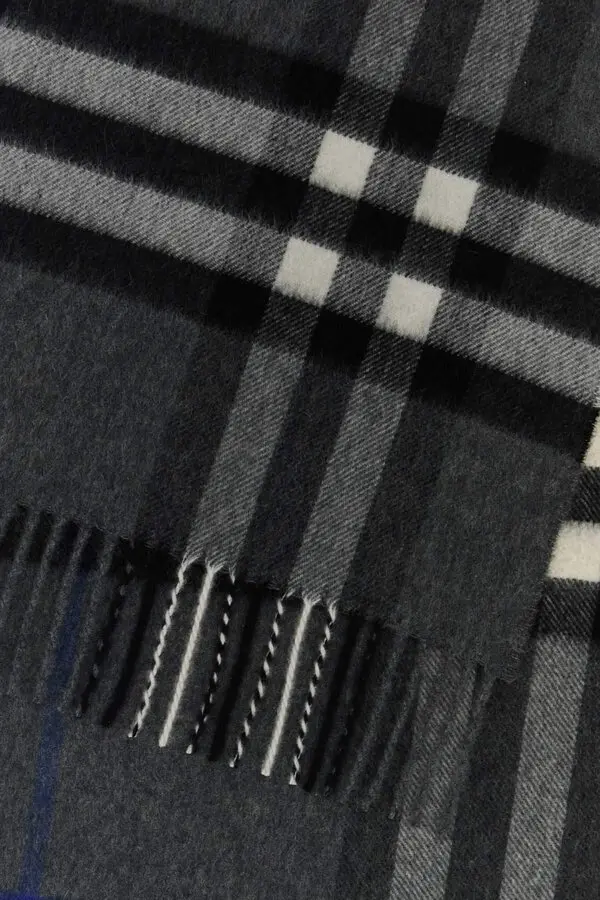 Burberry Embroidered Cashmere Scarf - Multicolor