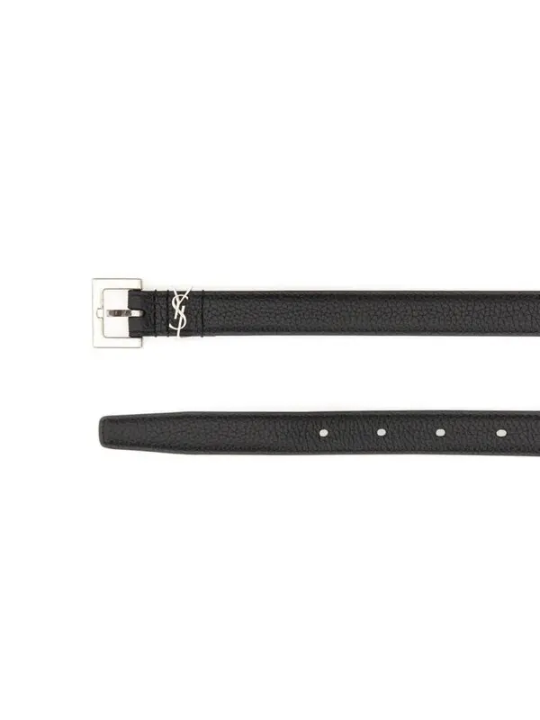 Saint Laurent Cintura Sottile Cassandre
