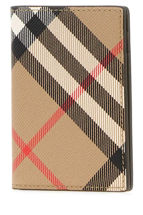 Burberry Printed Canvas Card Holder
