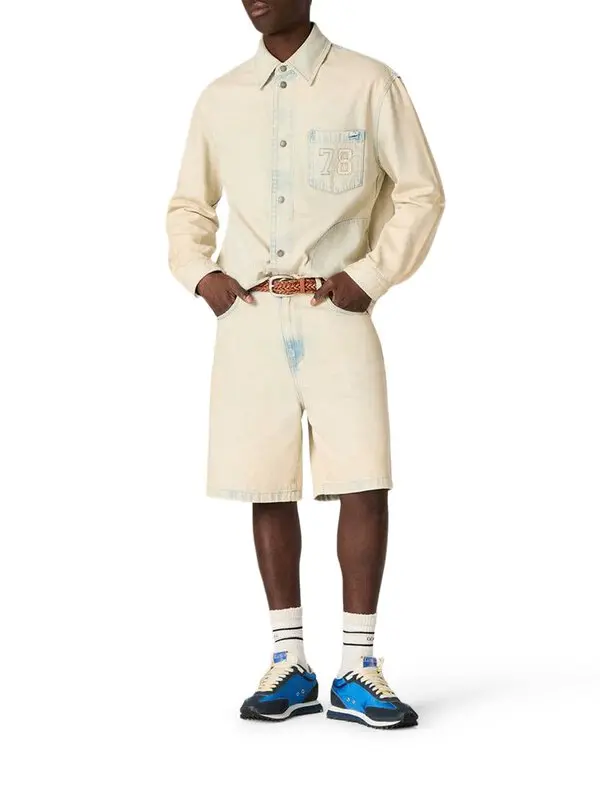 GOLDEN GOOSE Sand Denim Work Jacket