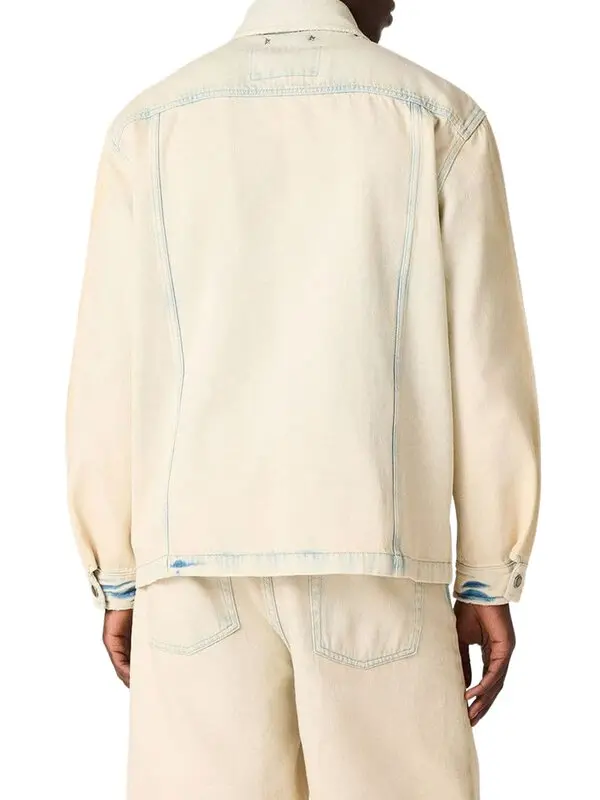 GOLDEN GOOSE Sand Denim Work Jacket