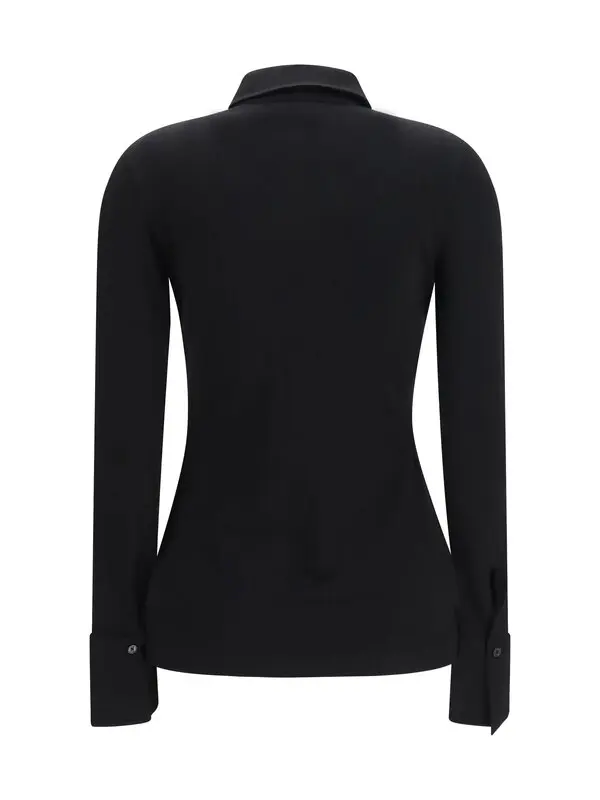 TOTEME Viscose Shirt With High Cuffs
