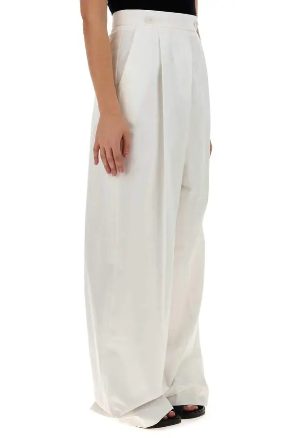 Givenchy Poplin Wide-leg Pant