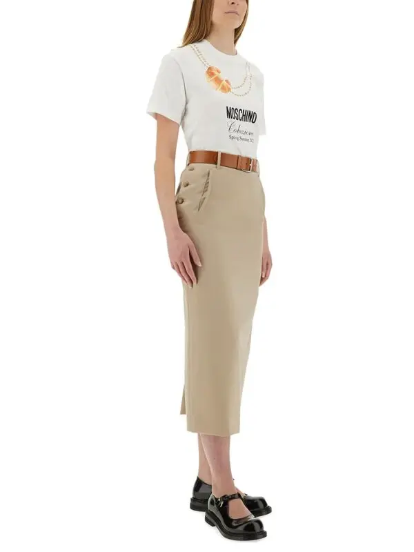 Moschino Breakfast T-shirt - White