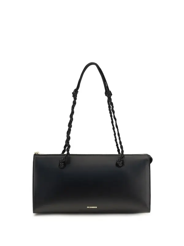 JIL SANDER Tangle Shoulder Bag - Black