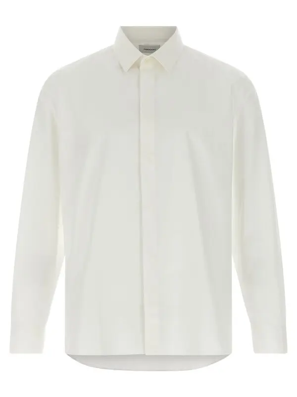 Saint Laurent Cotton Shirt - White
