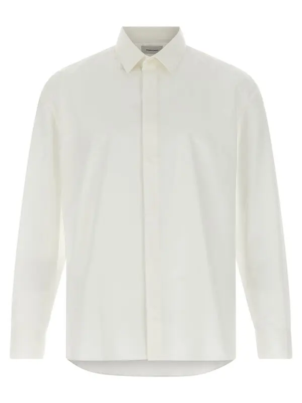Saint Laurent Cotton Shirt - White
